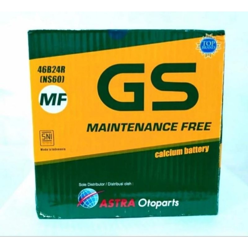 Jual aki gs astra ns60 45AH | Shopee Indonesia