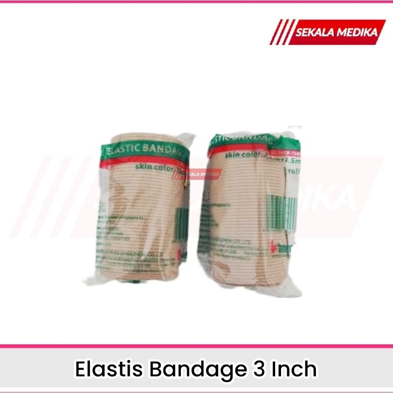Jual Winner Elastic Bandage 7,5cm x 4,5m Verban Elastis 3 Inch | Shopee ...