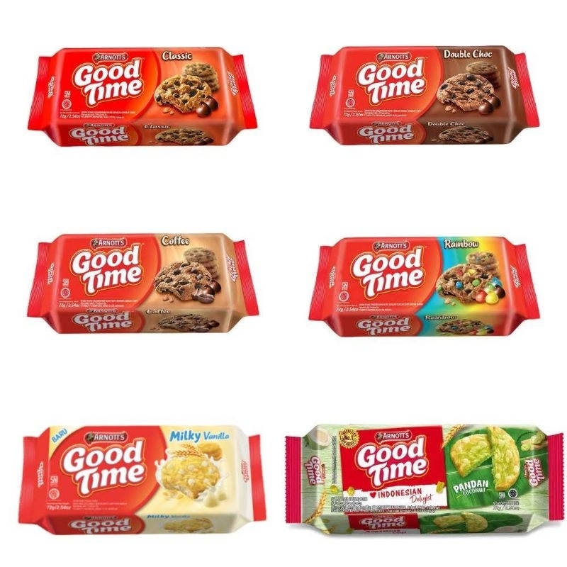 Jual GOOD TIME Chocochips Cookies All Varian | Shopee Indonesia