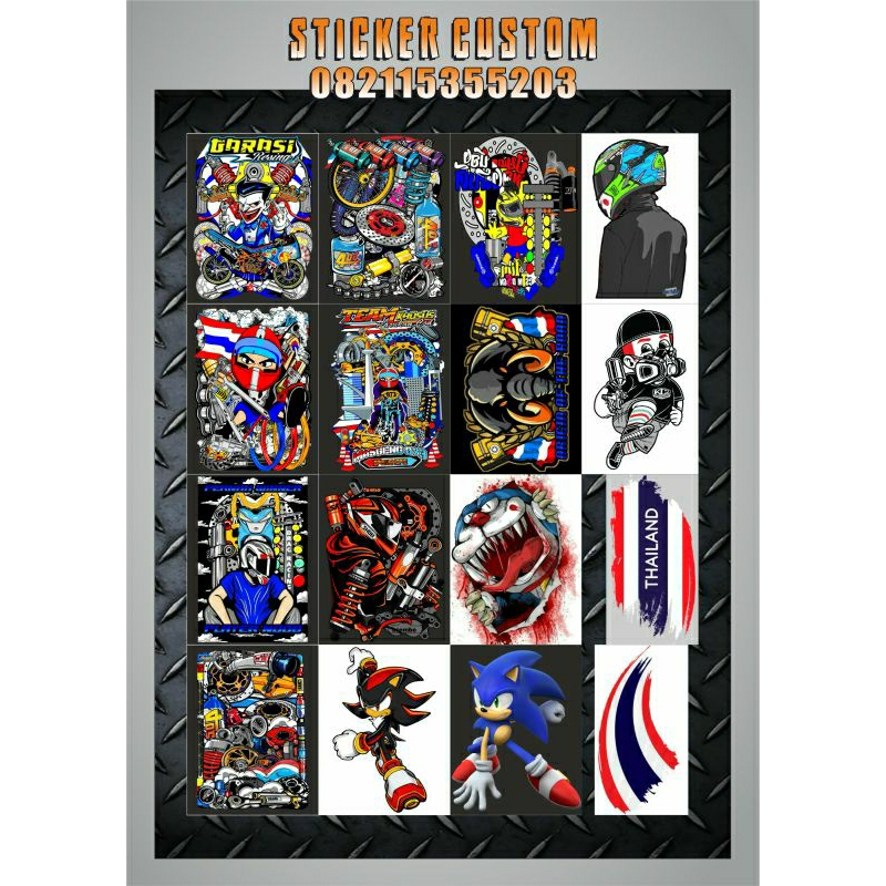 Jual Sticker Custom Bahan Graftac | Shopee Indonesia