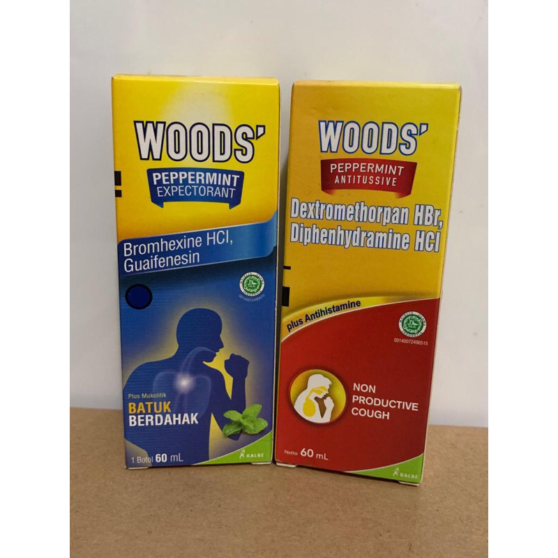 Jual Woods Sirup 60ml (Obat Batuk Berdahak dan Kering) | Shopee Indonesia