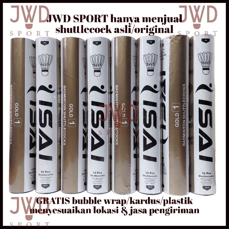Jual ISAI Shuttlecock Original | Kok Badminton | Bulutangkis | Shopee ...