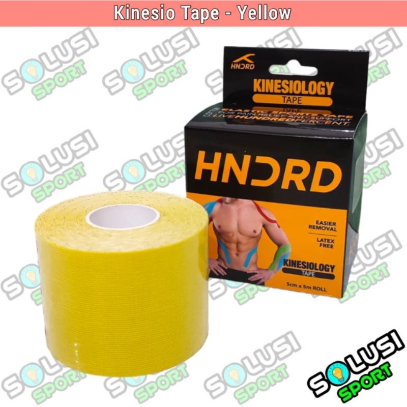 Jual HNDRD KINESIO TAPE Plester Otot Kinesiology Hundred Original ...