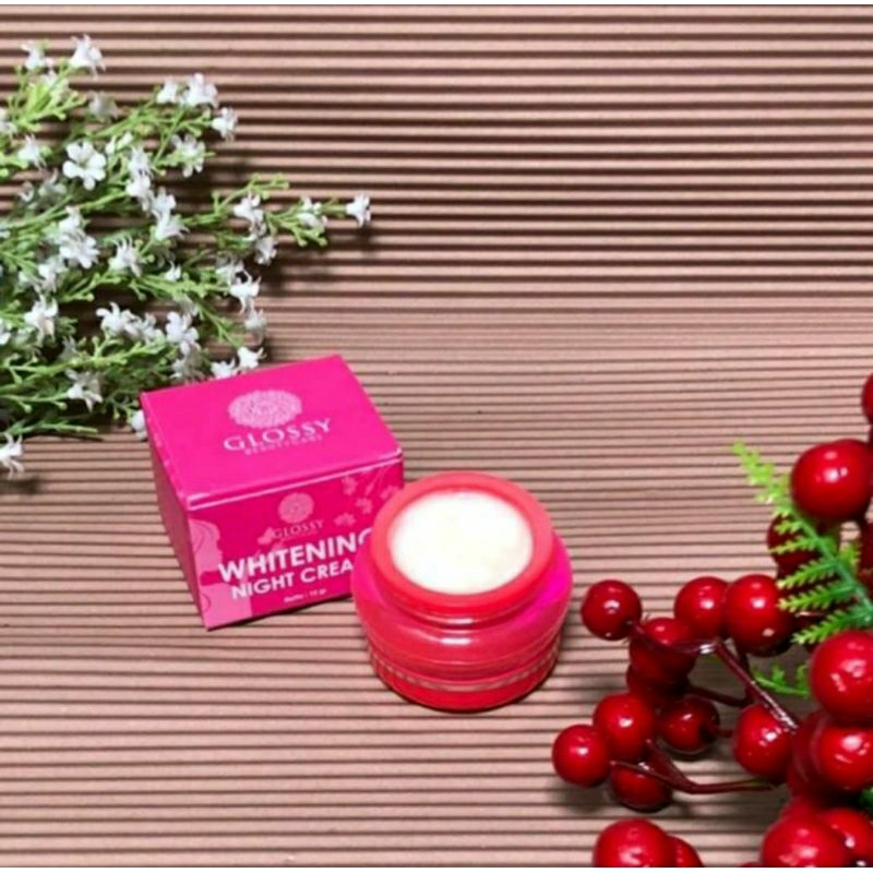 Jual CREAM MALAM / CREAM NIGHT GLOSSY ORIGINAL | Shopee Indonesia