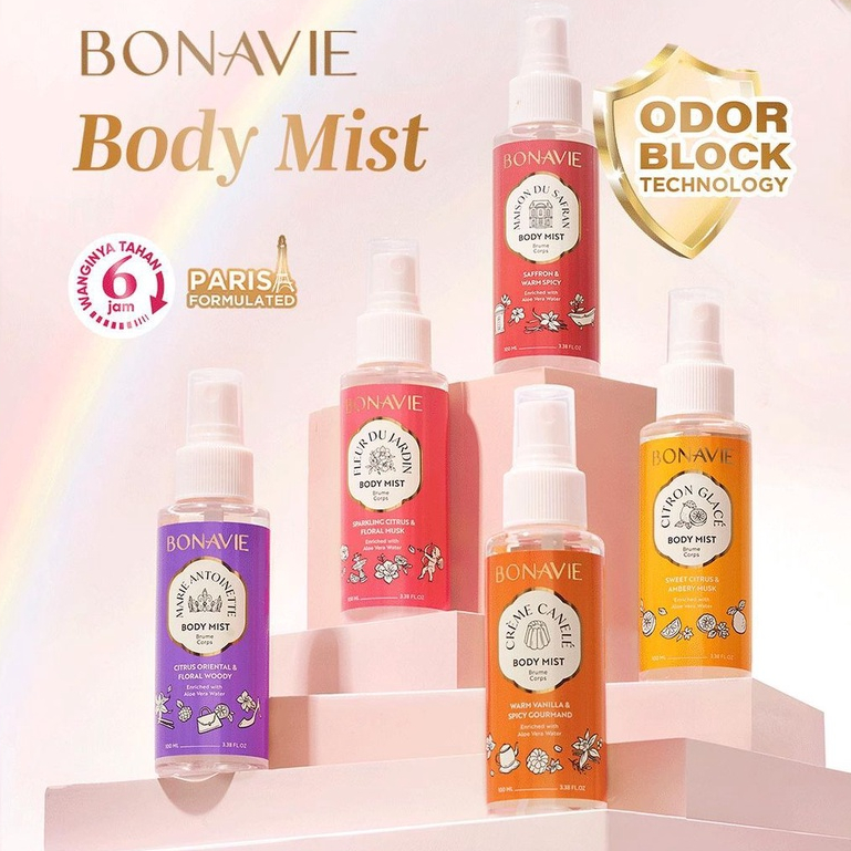 Jual LIVI - Bonavie Body Mist 100ml (BESAR) | Shopee Indonesia