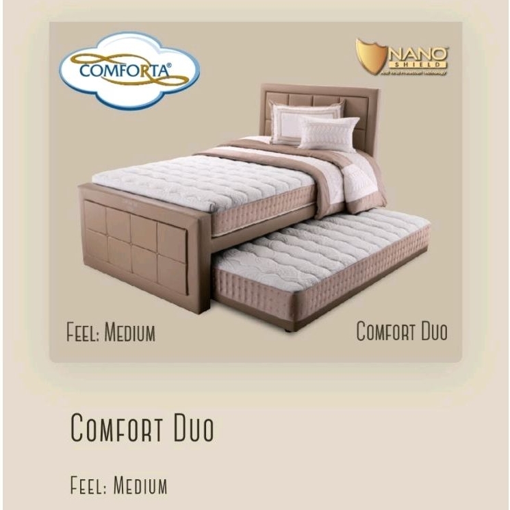 Jual 1SET 2IN1/3IN1 COMFORT DUO COMFORTA (POCKET+FOAM ENCASE) | Shopee Indonesia