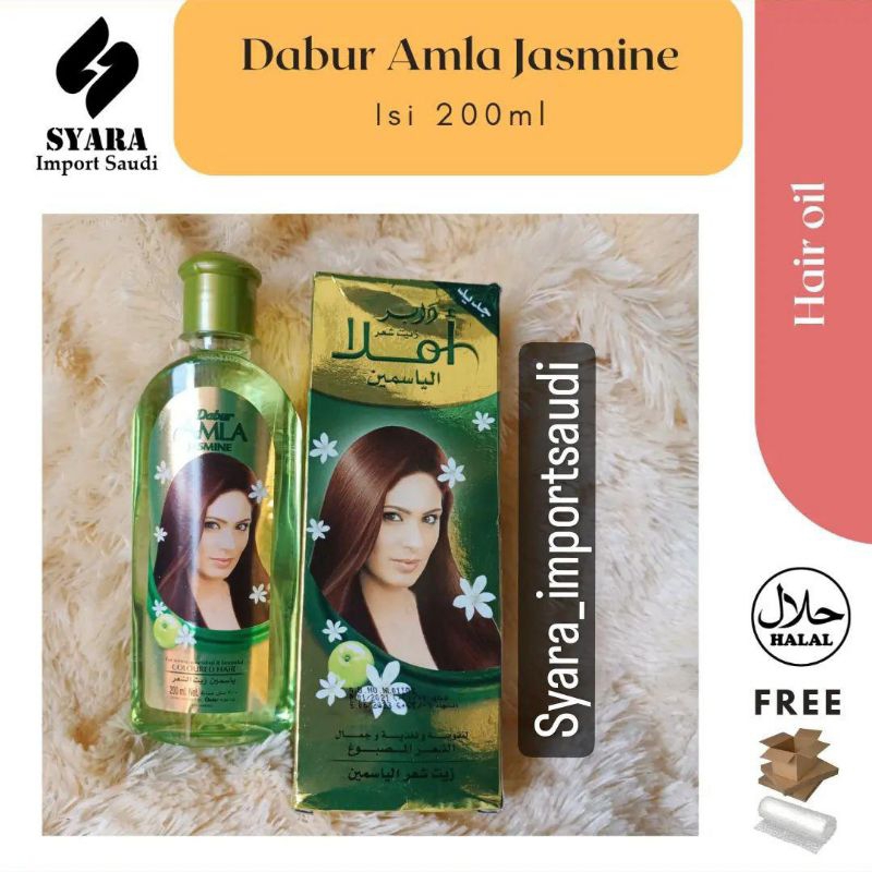 Jual Dabur amla Jasmine isi 200ml minyak rambut hair oil aroma jasmine ...