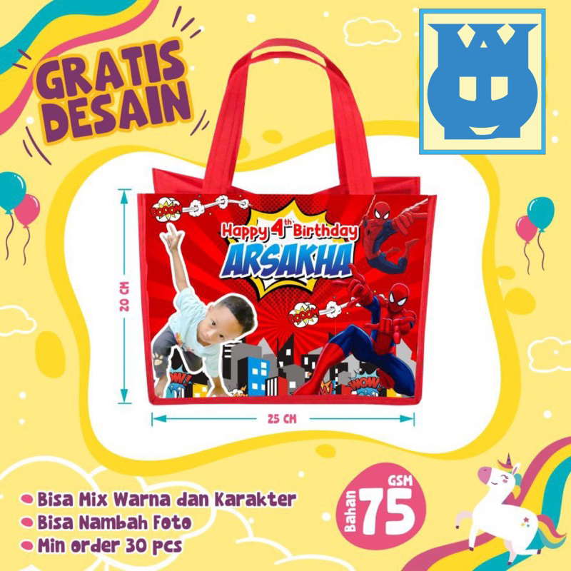 Jual PROMO Tas ultah 2 hari jadi / Tas ultah tambahan | Shopee Indonesia