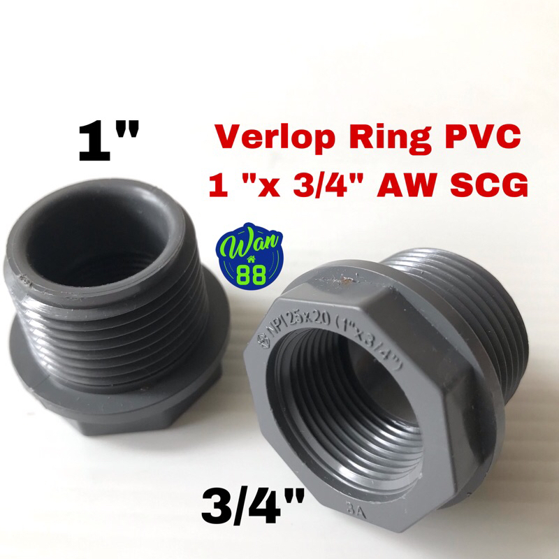 Jual Verlop Ring PVC 1”x 3/4” AW SCG/Reducing Faucet | Shopee Indonesia