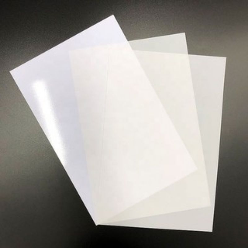 Jual 5SET Kertas kartu PVC card kit putih A4 | Shopee Indonesia