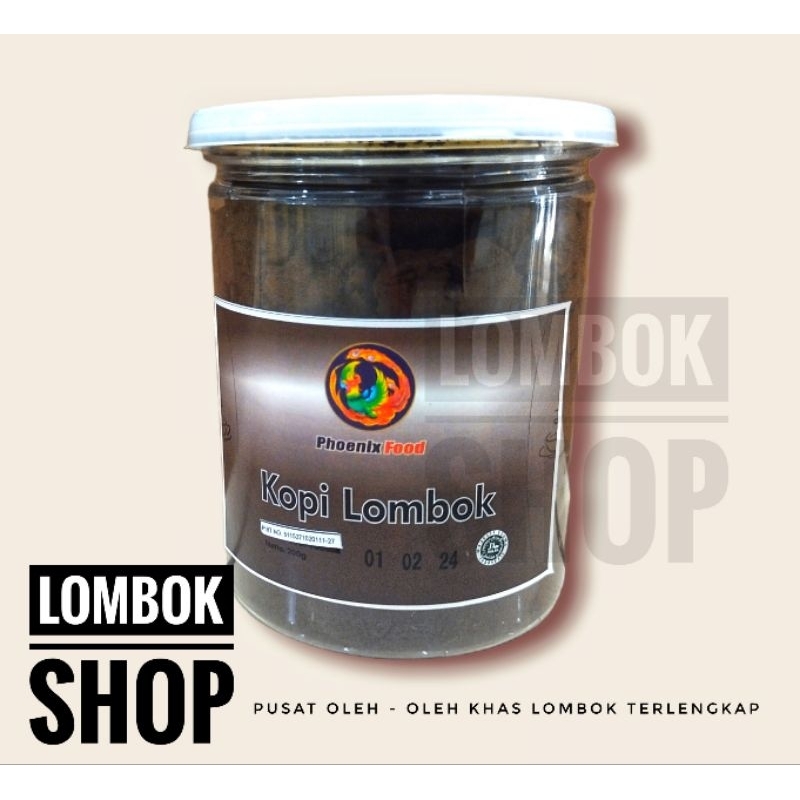 Jual Kopi Bubuk Robusta Phoenix Khas Lombok Kualitas Terbaik 200 gr ...