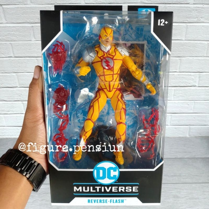 Jual DC MULTIVERSE MCFARLANE FLASH REVERSE ACTION FIGURE | Shopee Indonesia