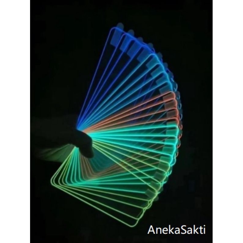 Jual Anti Gores Tempered Glass Neon Glow In The Dark Luminous Xiaomi Redmi 8 9C 9T Note 8 9 8Pro ...