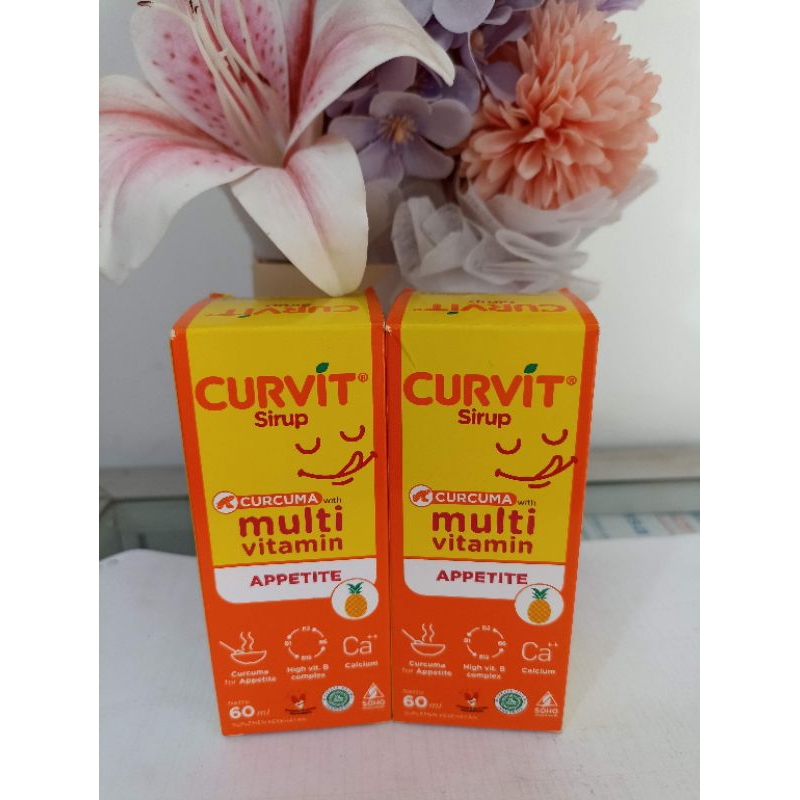 Jual Curvit Multivitamin Sirup 60 ml | Shopee Indonesia