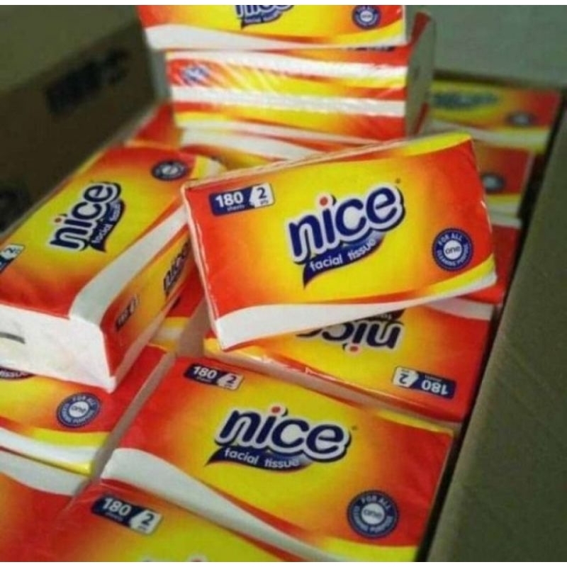 Jual Tissue nice 180 sheet Bundle 4 pcs | Shopee Indonesia
