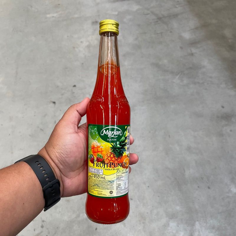 Jual Syrup Marjan Squash All Varian 450ml / Sirup Marjan Squash 450ml ...