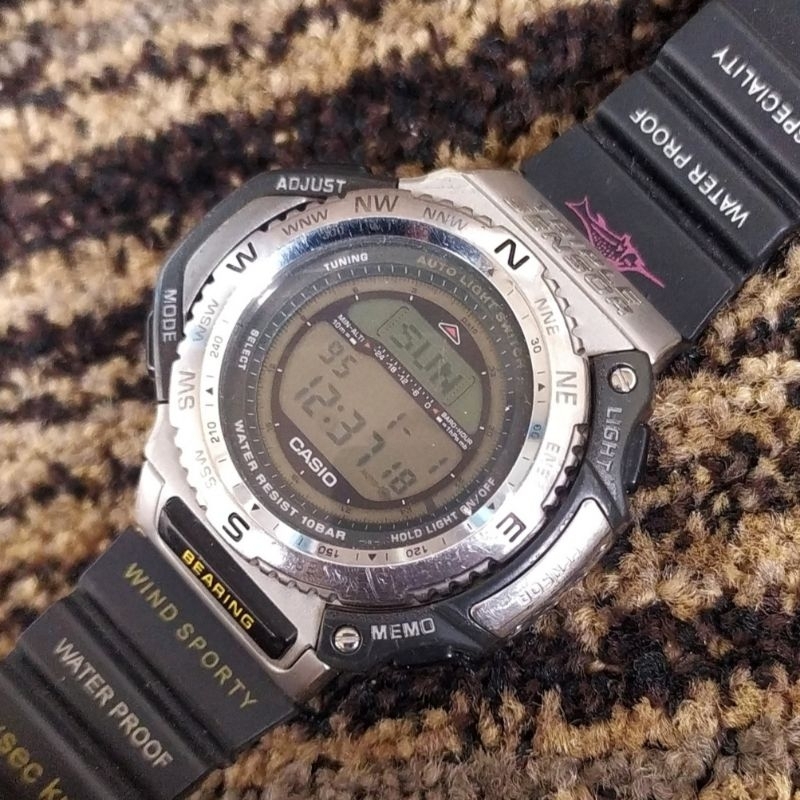 Jual CASIO PROTREK PRT-1400 TRIPLE SENSOR JAPAN | Shopee Indonesia