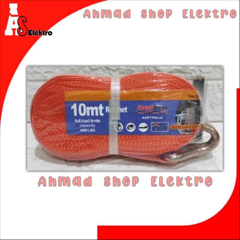 Jual Tali krek bell sabuk shond 2 inc 2 ton 10 meter tali pengikat ...