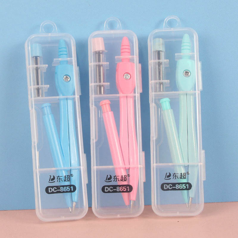 Jual JANGKA DC-8651 | JANGKA SEKOLAH PASTEL PENSIL MEKANIK | MATH SET ...