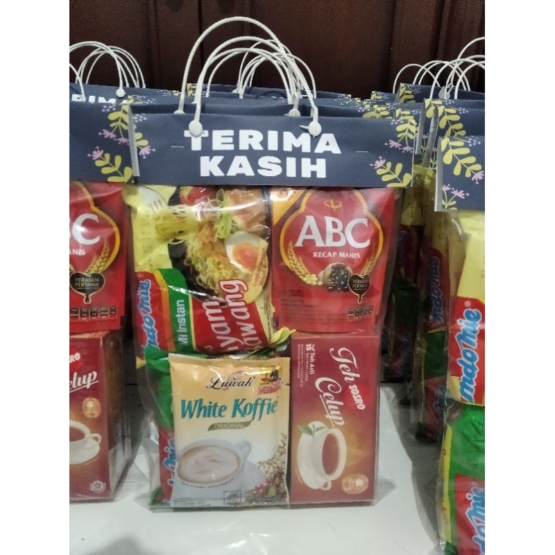 Jual Paket Sembako Hemat (Label Costum) | Shopee Indonesia