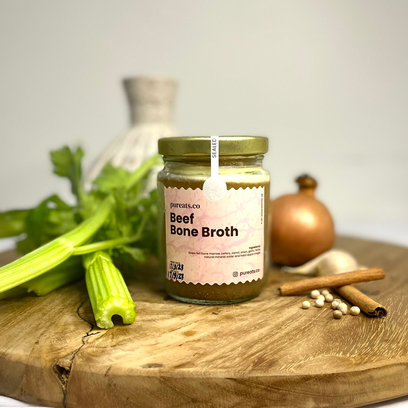 Jual Pure Organic Grassfed Beef Bone Broth | Shopee Indonesia
