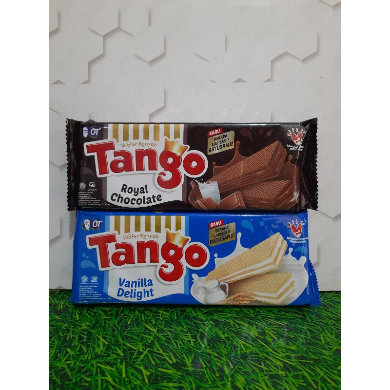 Jual wafer tango 110gr vanila dan cokelat | Shopee Indonesia
