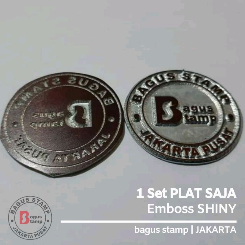 Jual Stempel Emboss Timbul Shiny EM Bulat Kotak Diameter 36mm 46mm ...