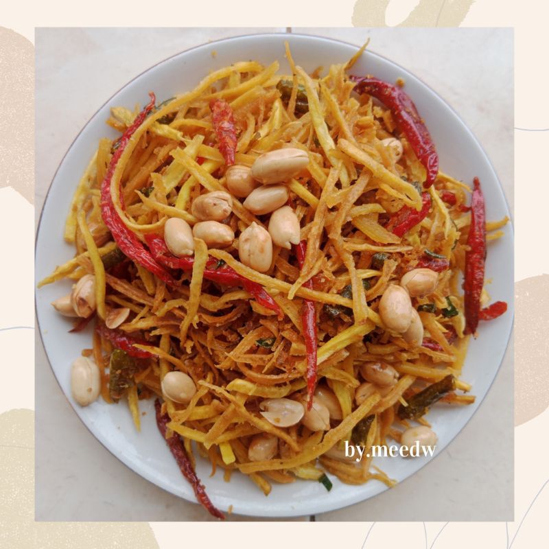 Jual SERUNDENG UBI JALAR / SAIYO SNACK / MAKANAN PADANG / SNACK ENAK ...