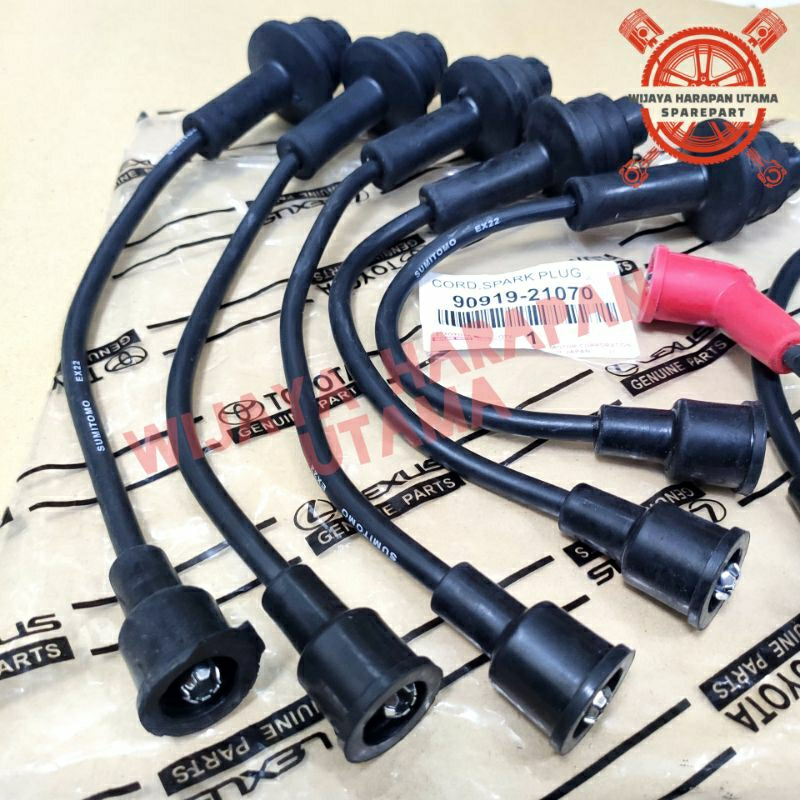 Jual Kabel Busi Kabel Koil Cord Set Kijang Super Kapsul 5K Original ...