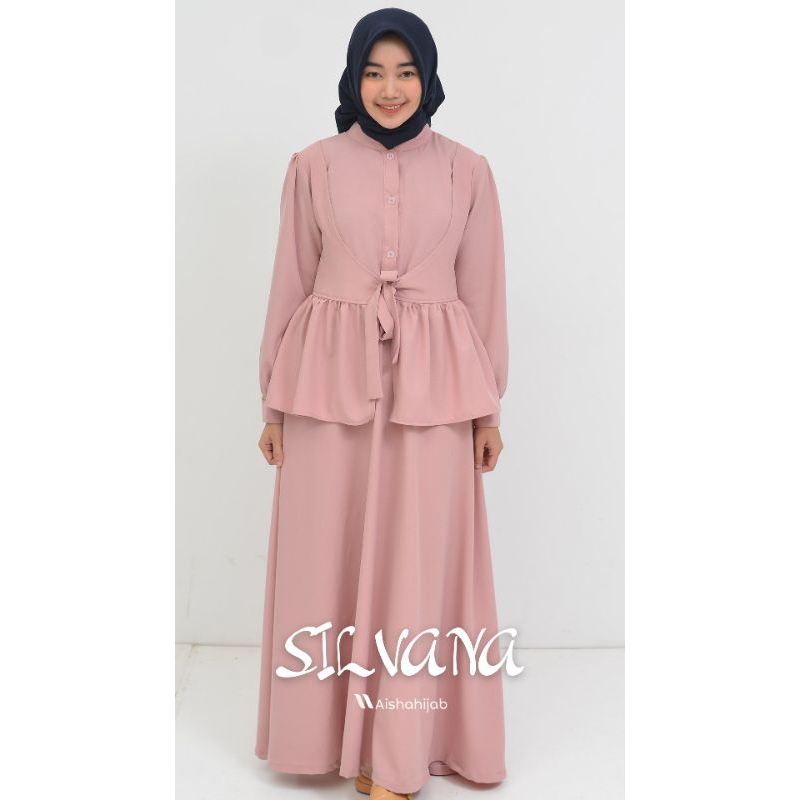 Jual SILVANA DRESS MUSLIM | Shopee Indonesia