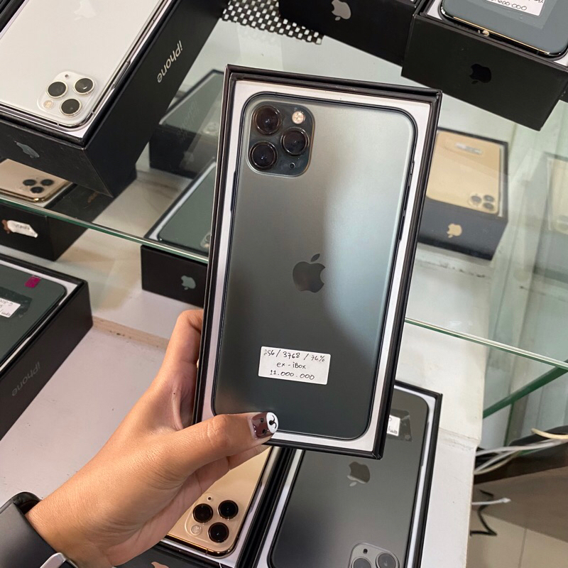 Jual Iphone 11 pro max 256gb ex ibox grey | Shopee Indonesia