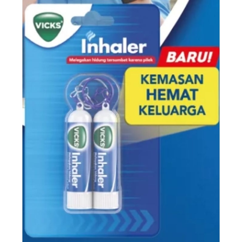 Jual vicks vaporub/ inhaler pereda pilek hidung tersumbat | Shopee ...
