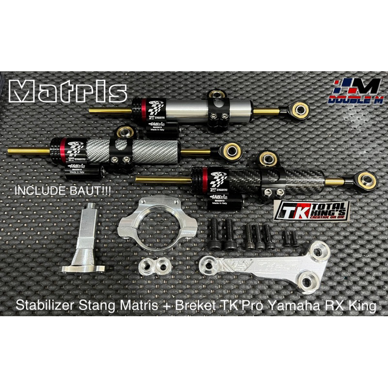 Jual Stabilizer Stabiliser Stang Matris Carbon Silver RX King | Shopee ...