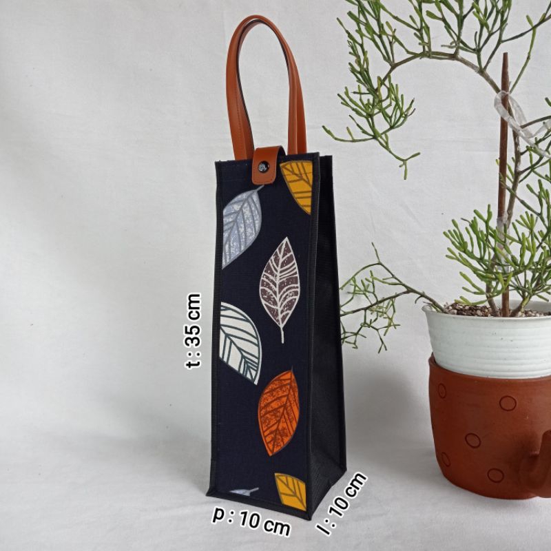 Jual Tas Tumbler 2 Liter / Tas Botol Minum / Tas Jinjing Kanvas(Letak ...