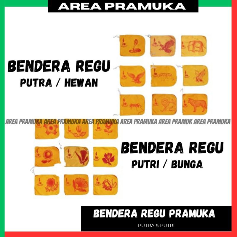 Jual Bendera regu Pramuka putra dan putri | Shopee Indonesia