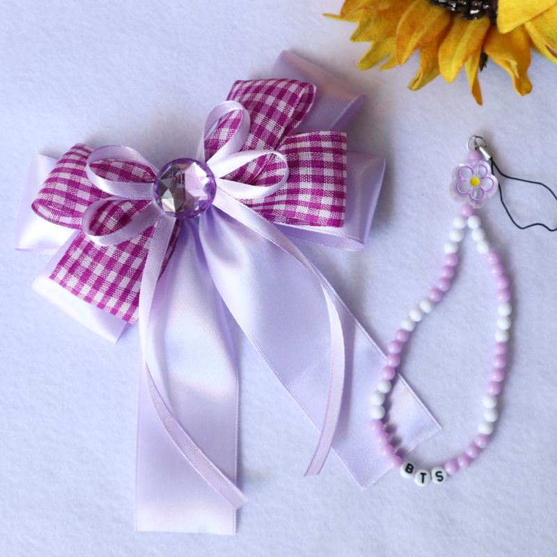 Jual pita lightstick kpop BTS aespa kep1er ikat rambut korean ribbon ...