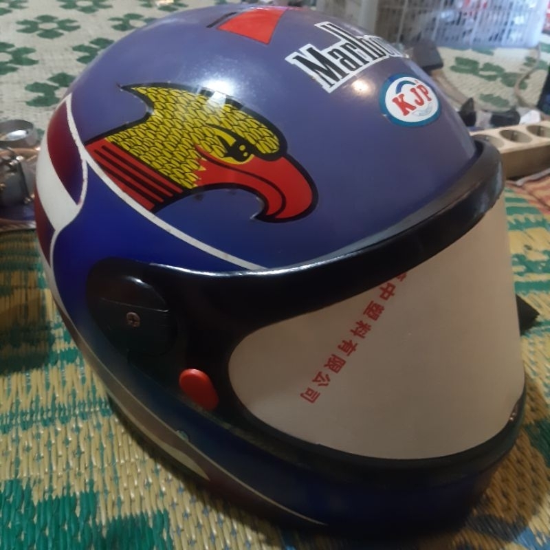 Jual helm helmet lama klasik classic jadul retro old school merk KJP mb ...