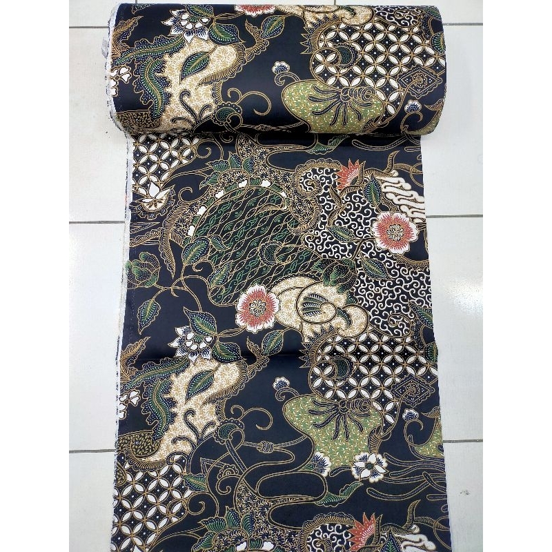 Jual Kain Batik Semir Putih. Bahan Batik Katun Bakal Kebaya Warna Sage ...