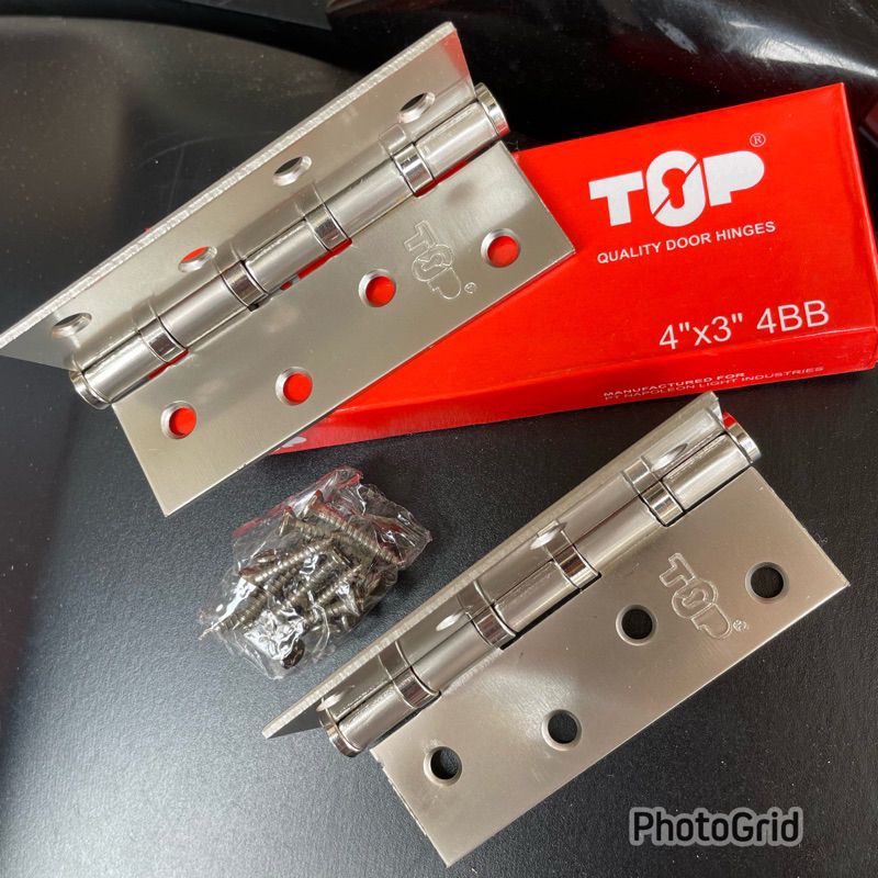 Jual Promo engsel 5 inc 4 inch dekkson engsel pintu panel dekkson black ...