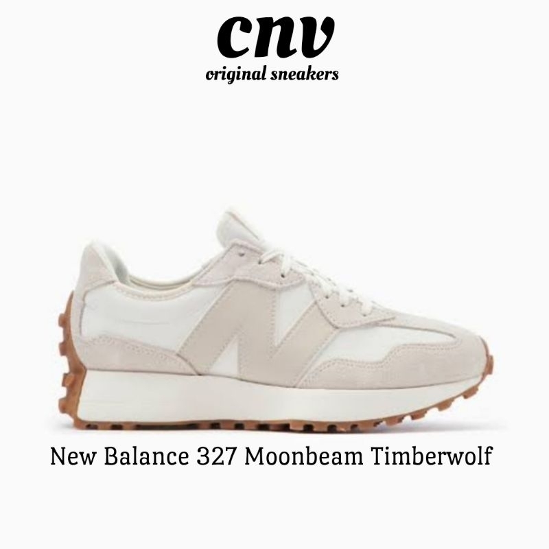 Jual New Balance 327 Moonbeam Timberwolf 100% Original Resmi | Shopee ...
