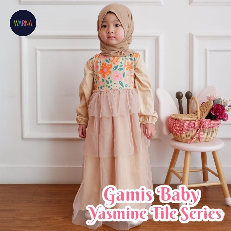 Jual Gamis Tile Susun yang cantik GAMIS BABY YASMINE TILE SERIES BY ...