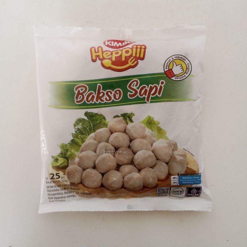 Jual Kimbo Heppiii Bakso Sapi 325gr | Shopee Indonesia