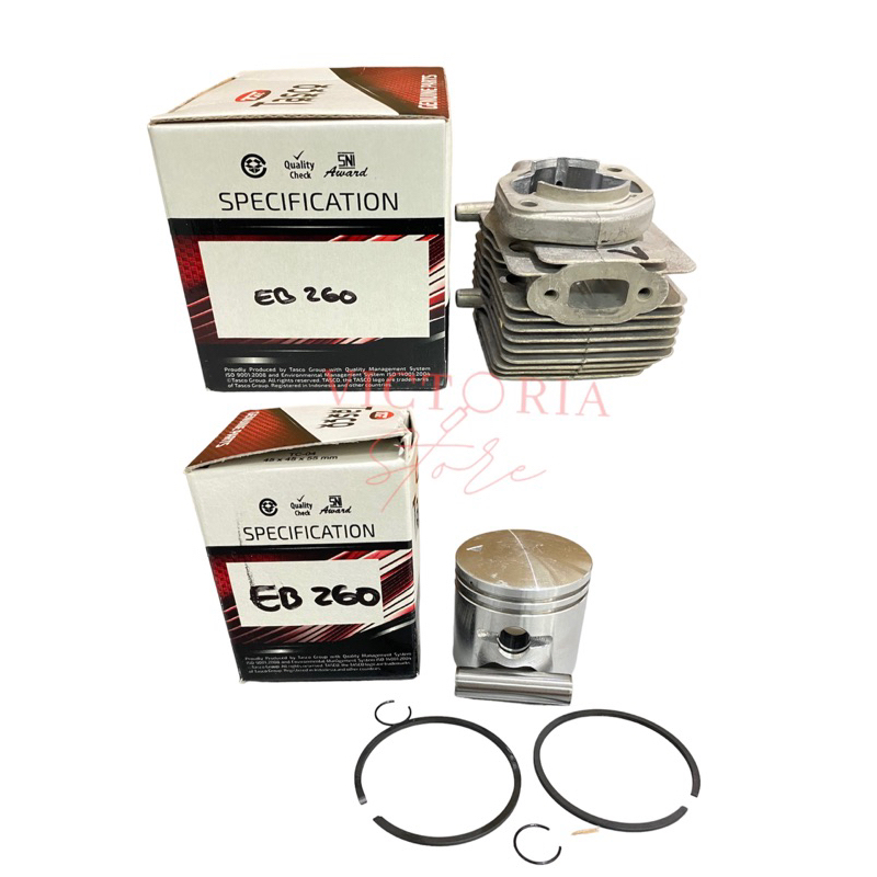 Jual CYLINDER BLOK DAN PISTON ASSY ENGINE BLOWER EB260/ SPAREPART ...