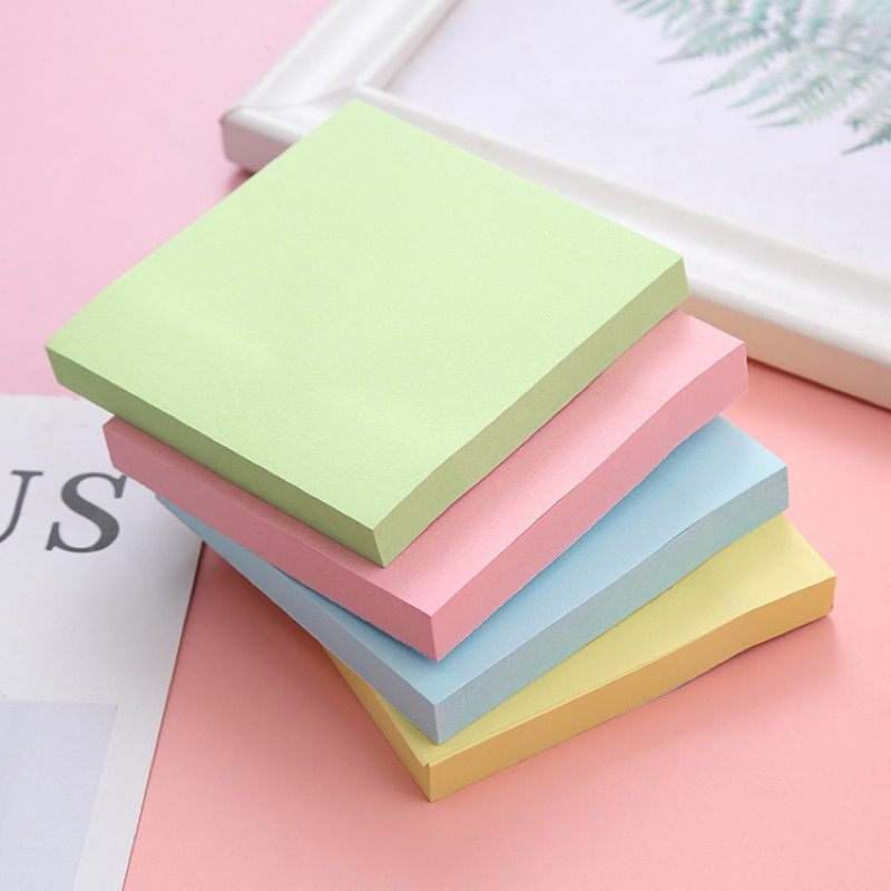 Jual [LULU] STICKY NOTE ISI 100 LEMBAR / MEMO CATATAN NOTE WARNA MINI ...