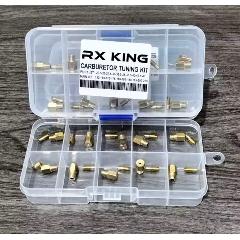 Jual SPUYER CARBURETOR RX KING SET FORCE 1 PILOT JET DAN MAIN JET CARBURETOR TUNING KIT RXK ISI ...