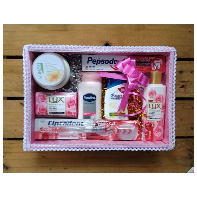 Jual Mandi Minimalis VSHS Lux ISI+BOX Seserahan Hantaran Pernikahan ...