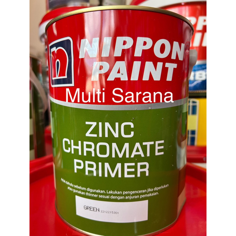 Jual NIPPON ZINC CHROMATE PRIMER 5 kg | Shopee Indonesia
