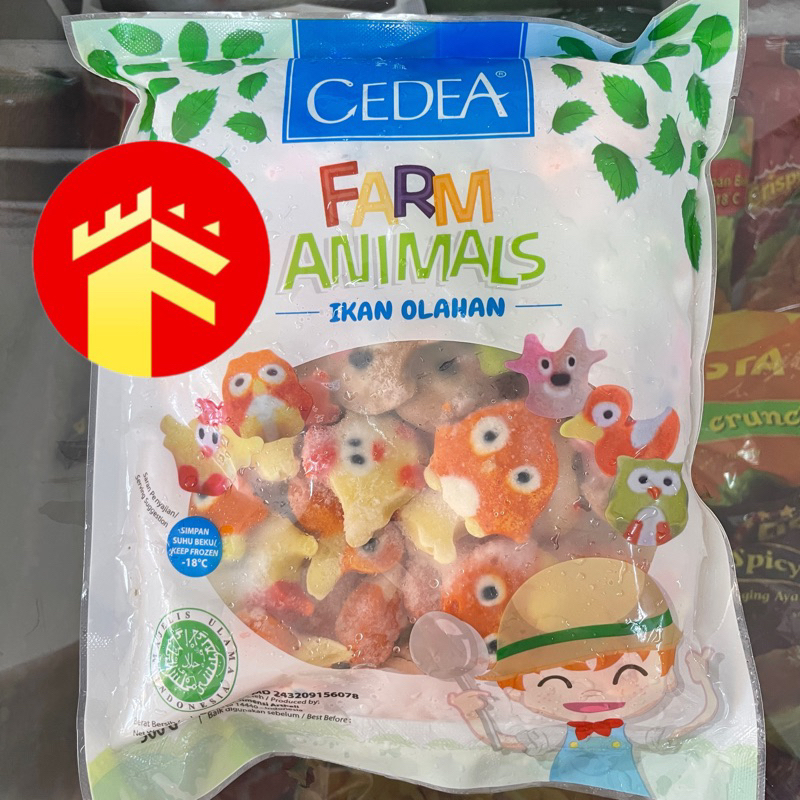 Jual CEDEA FARM ANIMALS 500 GR BAKSO IKAN LUCU BASO IKAN LUCU KARAKTER ...