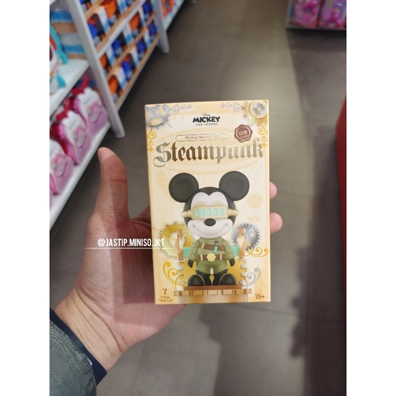 Jual MINISO 🆕 Blind Box MICKEY MOUSE Steampunk Edition ( Harga 1pc ...