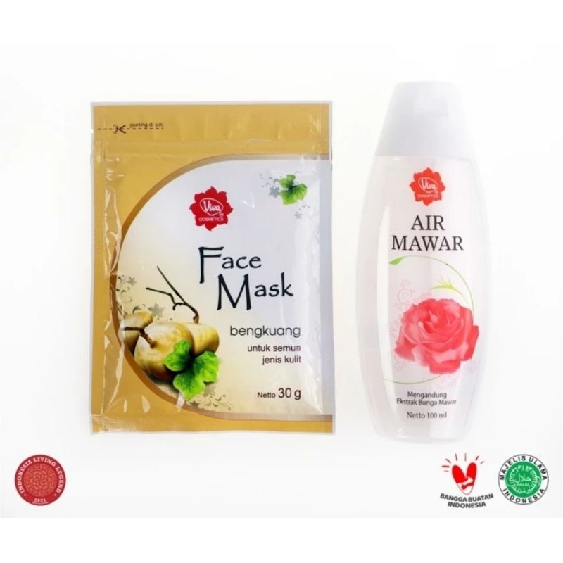 Jual ️Aksesorismania ️ Viva Face Mask Bengkuang Masker Wajah Bengkoang ...